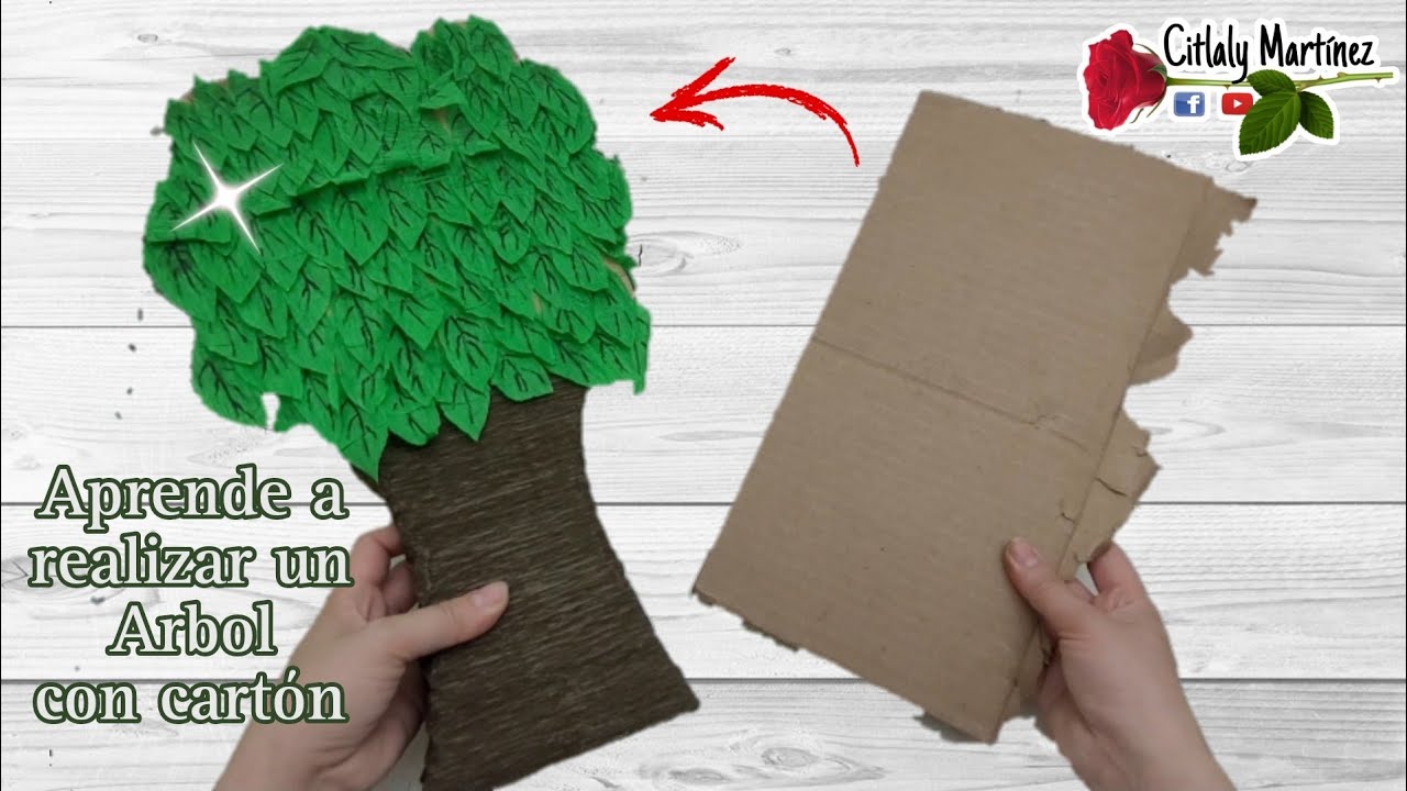 Haz crecer tu creatividad: Descubre cómo hacer un árbol de cartón ...